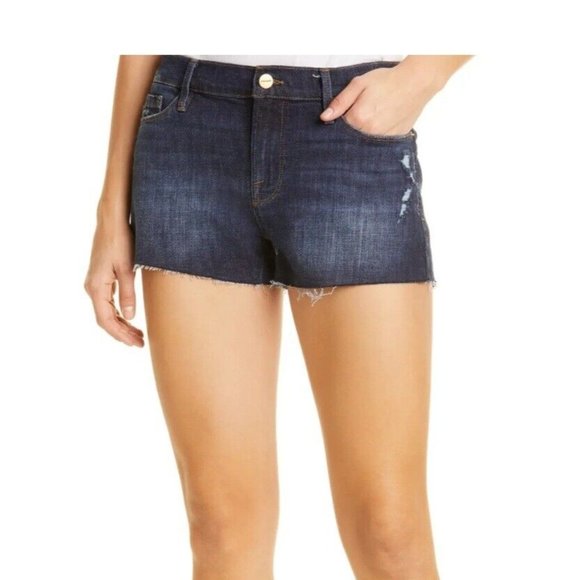 Frame Denim | Shorts | Frame Le Cut Off Fray Hem Denim Shorts | Poshmark